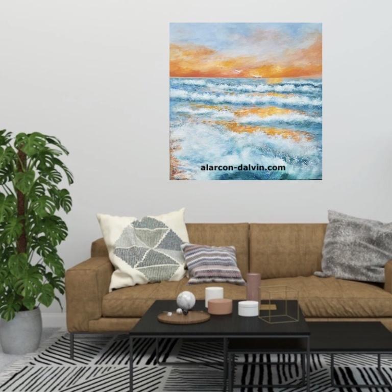 Peinture sur toile Marine - Alarcon Dalvin